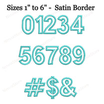 Block Applique Machine Embroidery Font, Alphabet Embroidery Designs ...