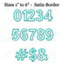 Block Applique Machine Embroidery Font, Alphabet Embroidery Designs ...