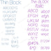 VP3 Block Machine Embroidery Fonts Bundle, Alphabet Embroidery Design ...