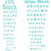 VP3 Block Machine Embroidery Fonts Bundle, Alphabet Embroidery Design ...