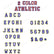7 DST Two-Color Embroidery Fonts Bundle, 2 Color Monogram Font DST ...