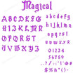 7 JEF Halloween Embroidery Fonts Bundle Spooky JEF font for Embroidery ...