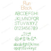 VP3 Block Machine Embroidery Fonts Bundle, Alphabet Embroidery Design ...