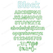 VP3 Block Machine Embroidery Fonts Bundle, Alphabet Embroidery Design ...