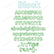 VP3 Block Machine Embroidery Fonts Bundle, Alphabet Embroidery Design ...