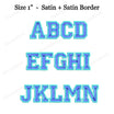 2 Color College Machine Embroidery Font, Alphabet Embroidery Designs ...