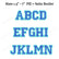 2 Color College Machine Embroidery Font, Alphabet Embroidery Designs ...