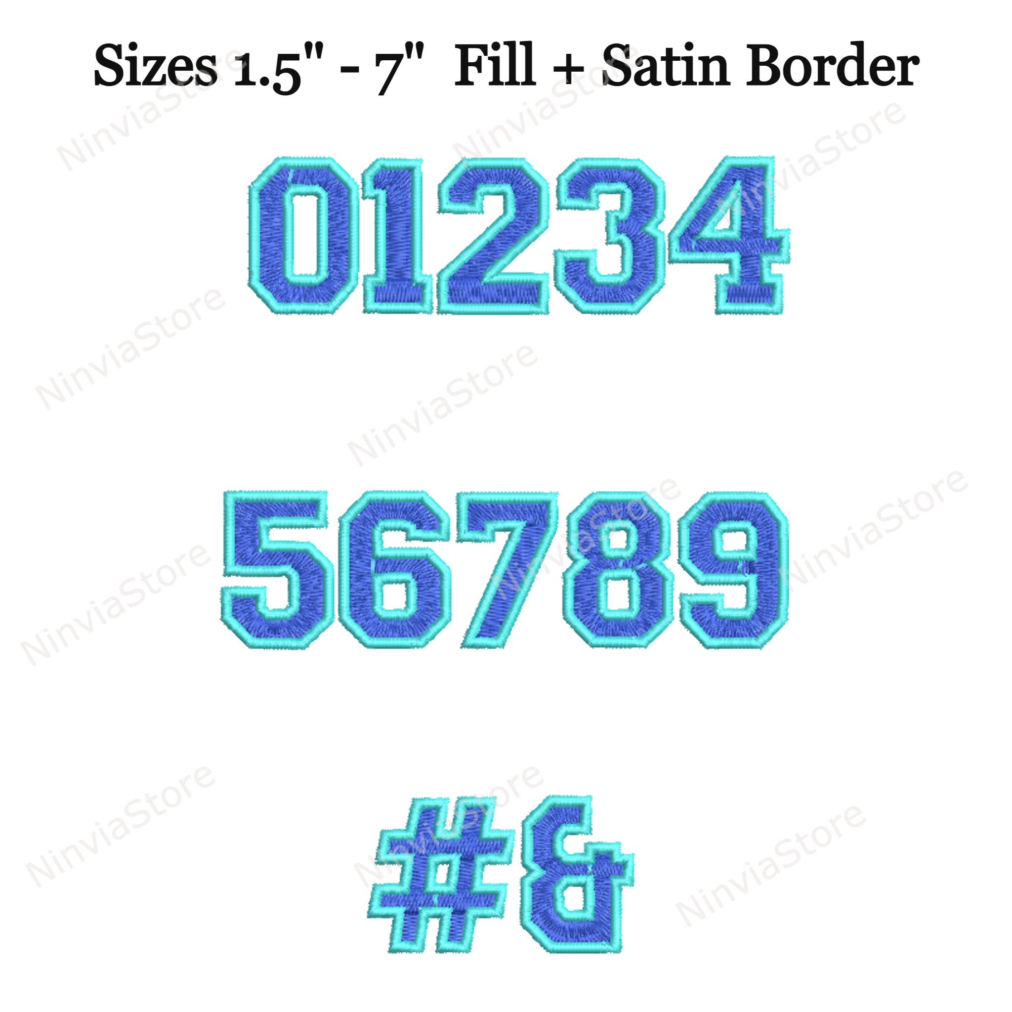 2 Color College Machine Embroidery Font, Alphabet Embroidery Designs ...