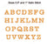 Creative Bold Machine Embroidery Font, Alphabet Embroidery Design ...