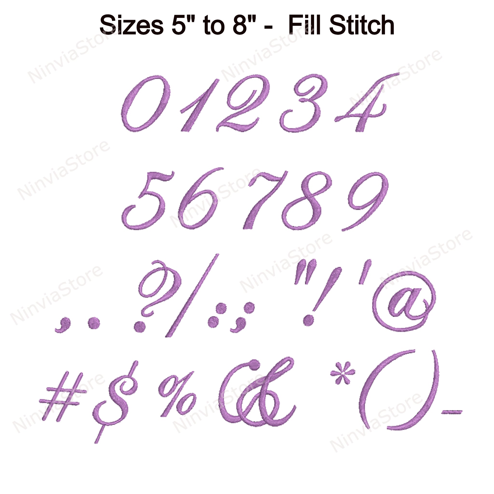 Edwardian Script Machine Embroidery Font, Alphabet Embroidery Designs ...