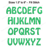 Hobo Machine Embroidery Font, Monogram Alphabet Embroidery Designs ...