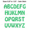 Hobo Machine Embroidery Font, Monogram Alphabet Embroidery Designs ...