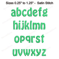 Hobo Machine Embroidery Font, Monogram Alphabet Embroidery Designs ...
