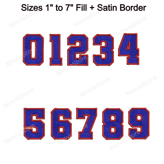 2 Color Varsity Machine Embroidery Font, Monogram Alphabet Embroidery ...