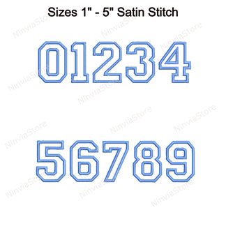 College Applique Machine Embroidery Font, Alphabet Embroidery Designs ...