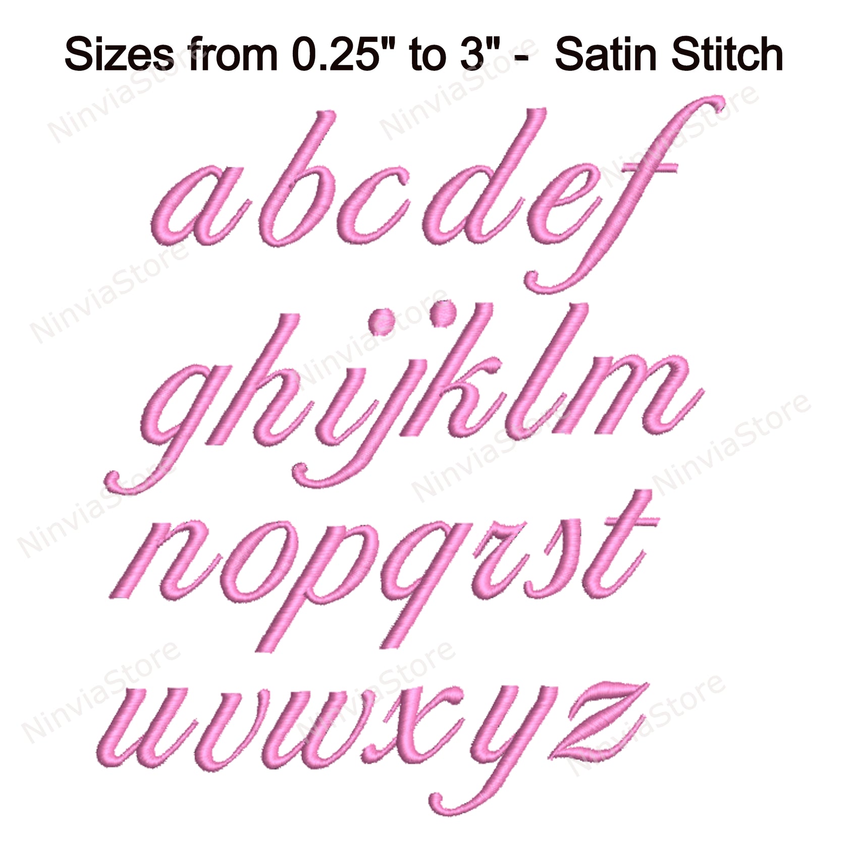 Ballantines Script Machine Embroidery Font, Alphabet Embroidery Design ...