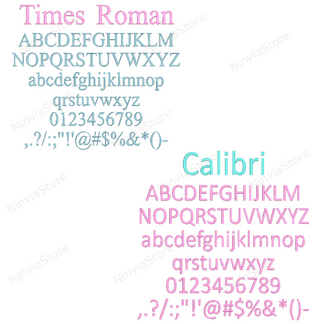 10 VIP Machine Embroidery Fonts Bundle, Alphabet Embroidery Design VIP ...