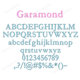 10 VIP Machine Embroidery Fonts Bundle, Alphabet Embroidery Design VIP ...