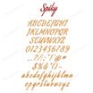 PES Embroidery Script Fonts Bundle, Cursive Alphabet Embroidery Design ...