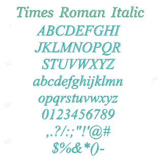 BX Machine Embroidery Script Fonts Bundle, Alphabet Embroidery Designs ...