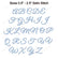 Classic Script Machine Embroidery Font, Monogram Alphabet Embroidery ...