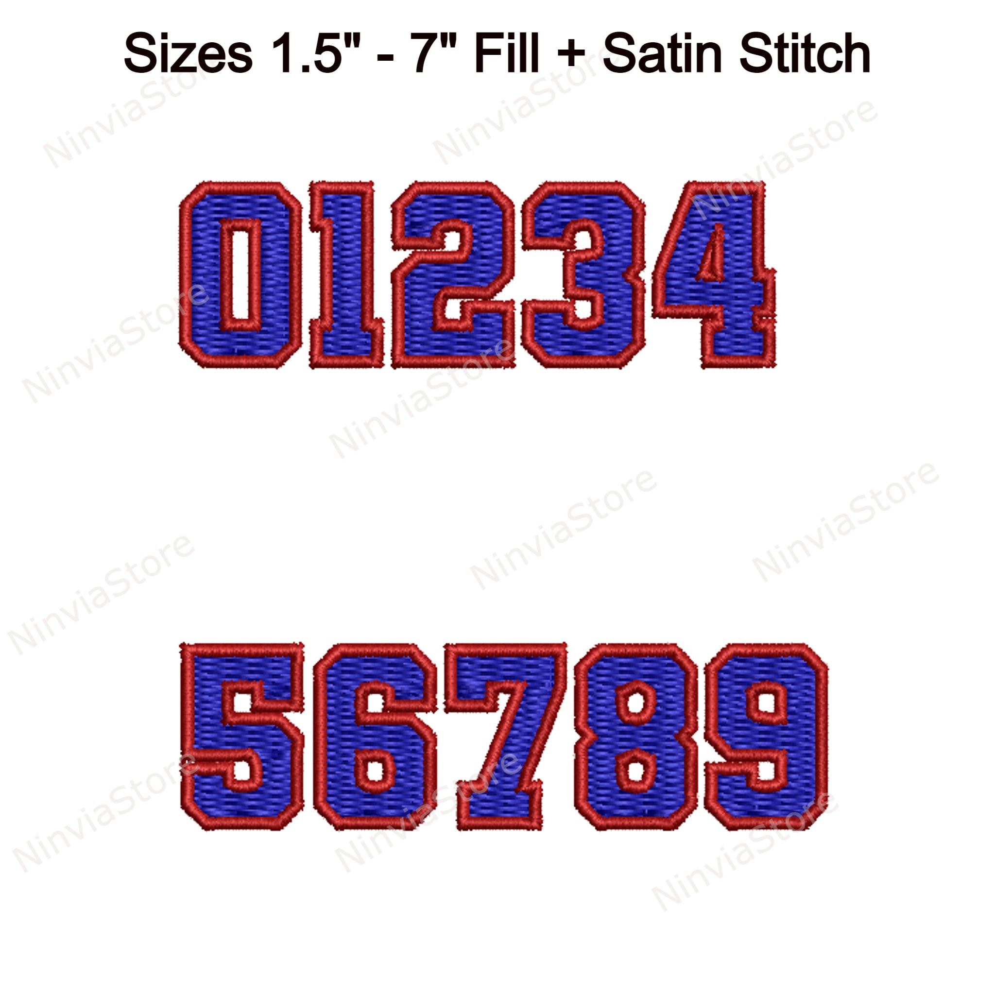 2 Color Varsity Machine Embroidery Font, Monogram Alphabet Embroidery ...